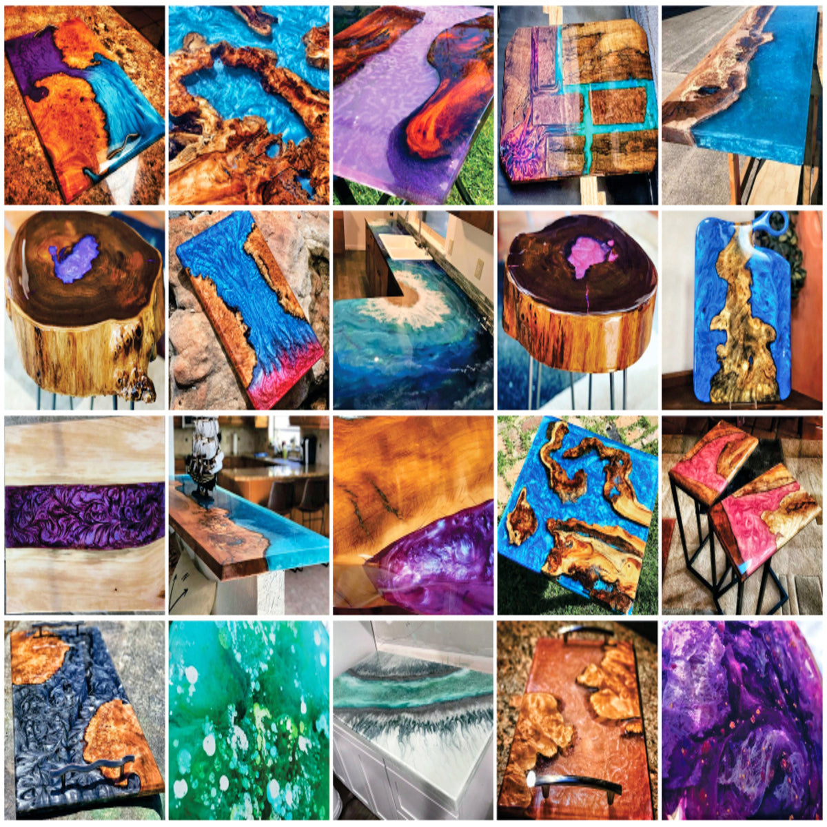 Epoxy Resin for Wood – Tutorial for Creative Ideas, DIY and Projects ...